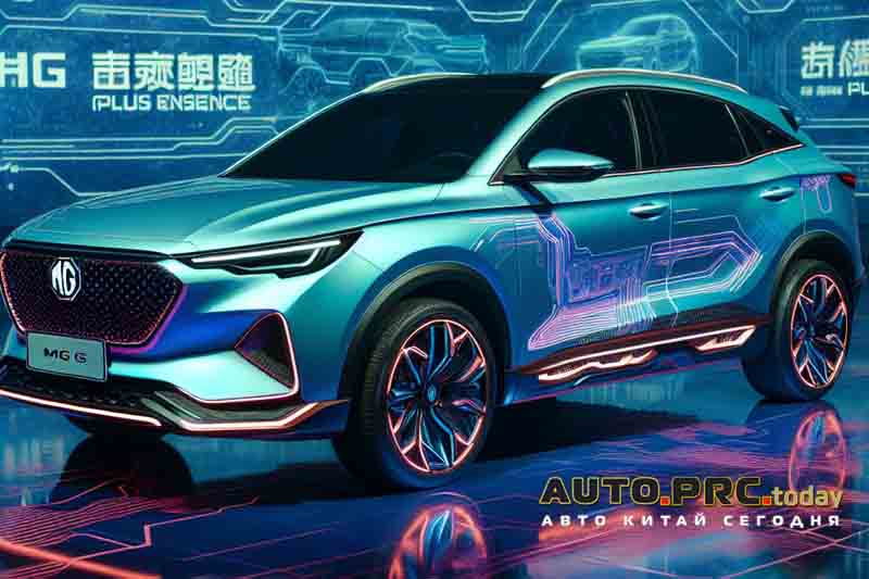 MG HS Plus Essence 2023 года: обзор китайского гибридного кроссовера